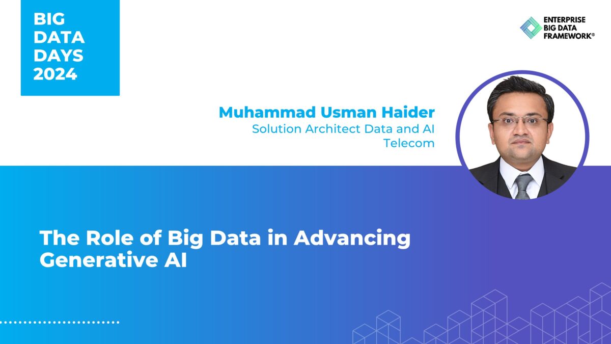 The Role of Big Data in Advancing Generative AI
